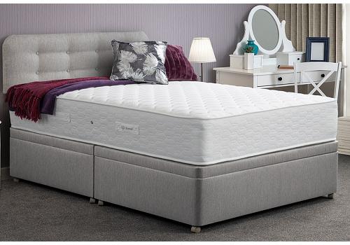 3ft6" Extra Wide Single Deep Quilted Divan Bed | Helibeds
